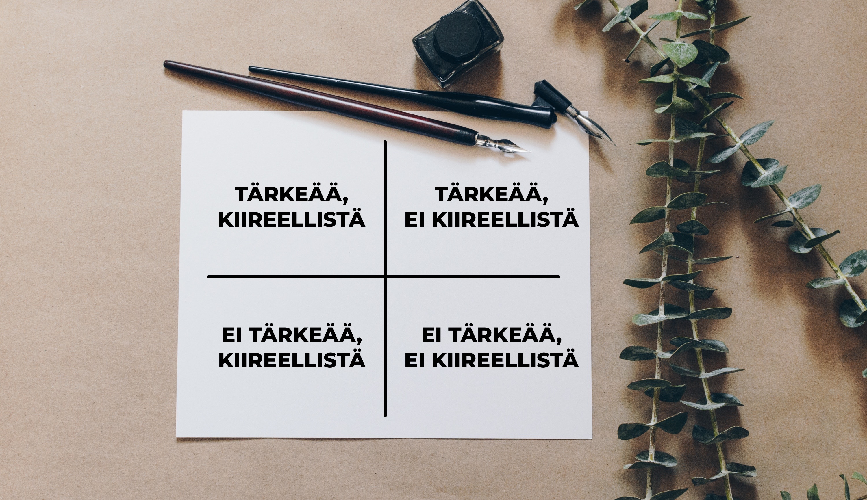 Eisenhowerin matriisi – tämä metodi helpottaa priorisointia - Duunitori