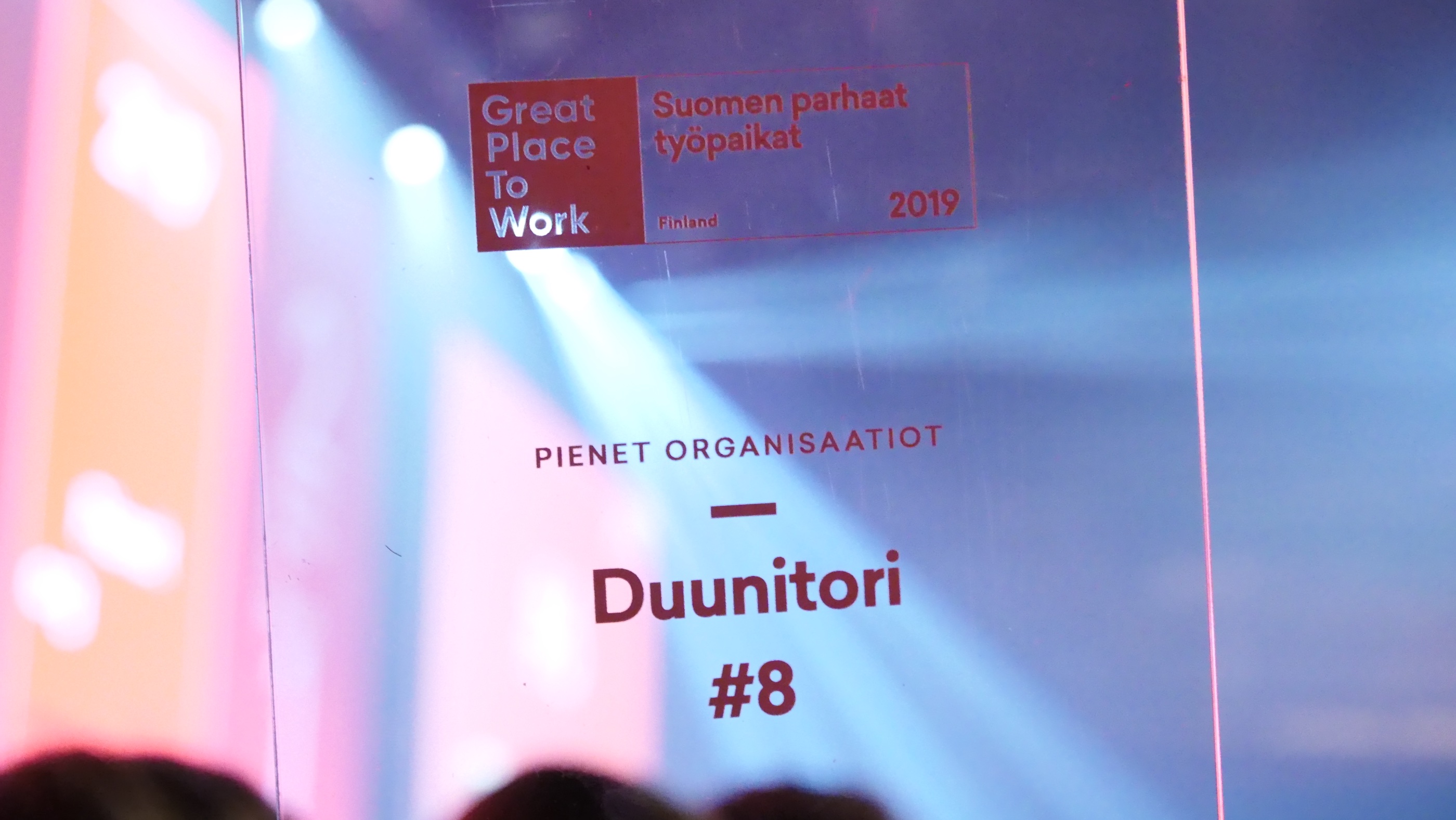 Great Place to Work tutki: Duunitori on yksi Suomen parhaista työpaikoista