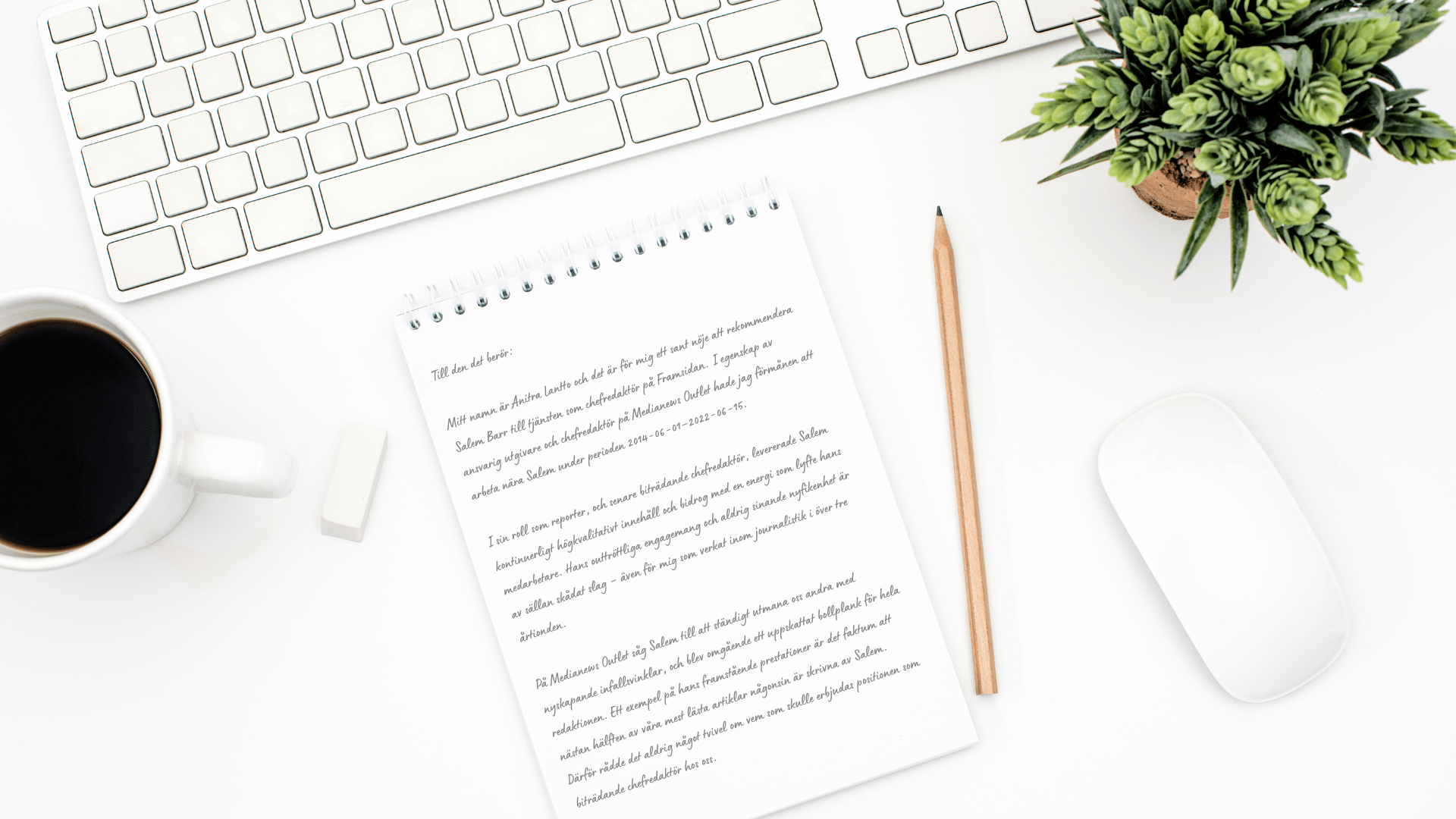 Rekommendationsbrev: mall, exempel & tips - Jobbland